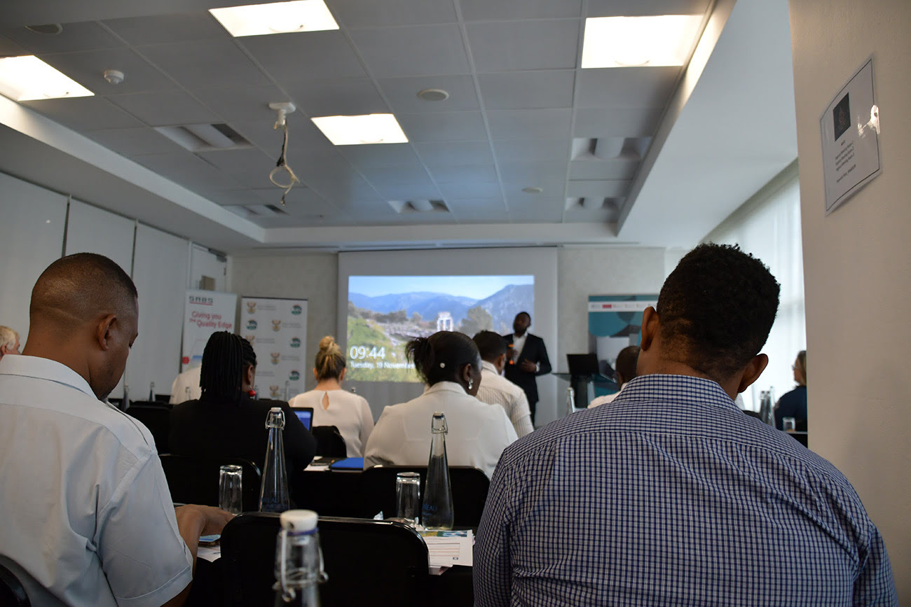 South Africa, November 2019 South Africa National stakeholder training ...