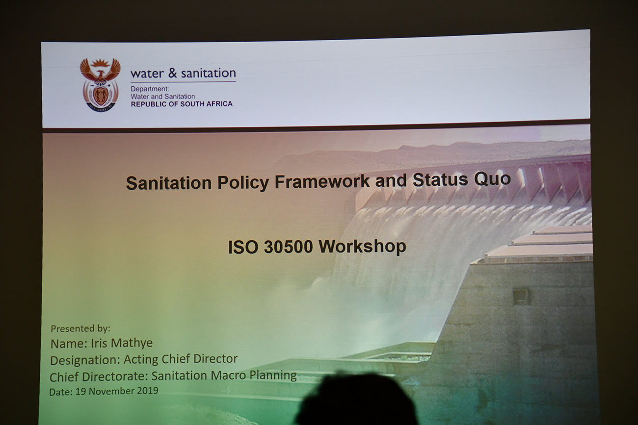 South Africa, November 2019 South Africa National stakeholder training ...